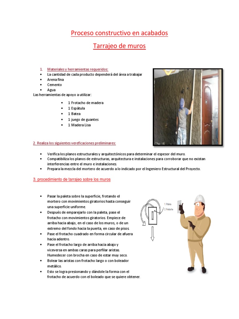 Proceso Constructivo en Acabados | PDF | Naturaleza