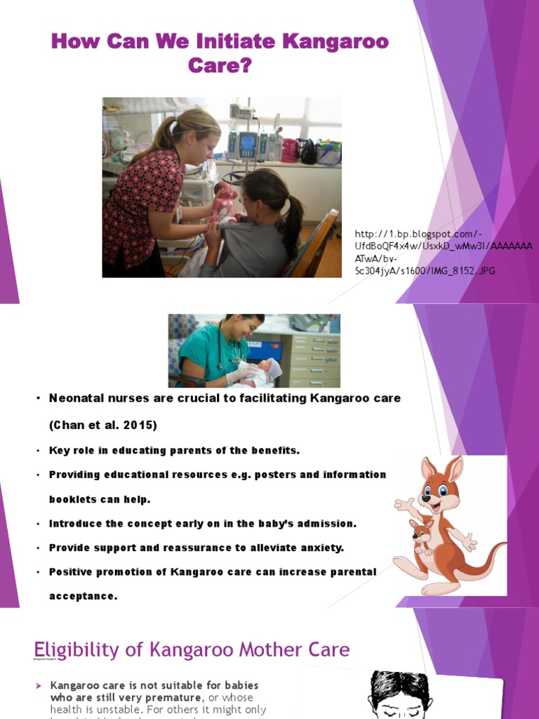 Kangaroo Mother Care Presentation | PDF | Neonatal Intensive Care Unit ...