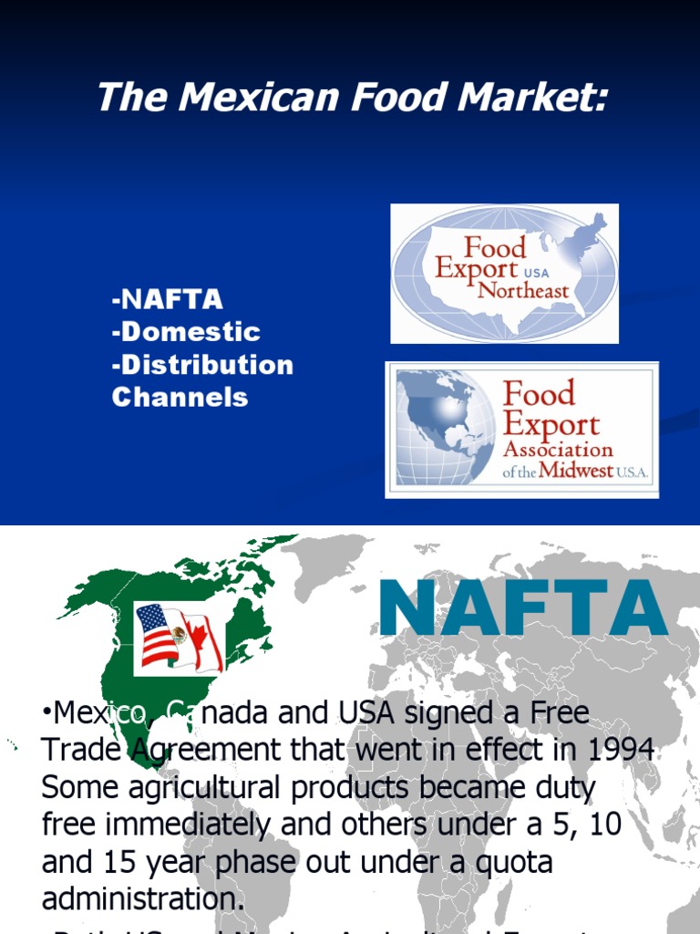 NAFTA's Impact on Mexican Food Distribution | PDF | Grocery Store ...
