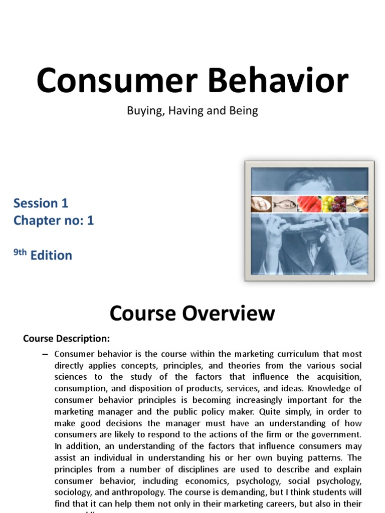 Consumer Behaviour | PDF | Consumer Behaviour | Marketing