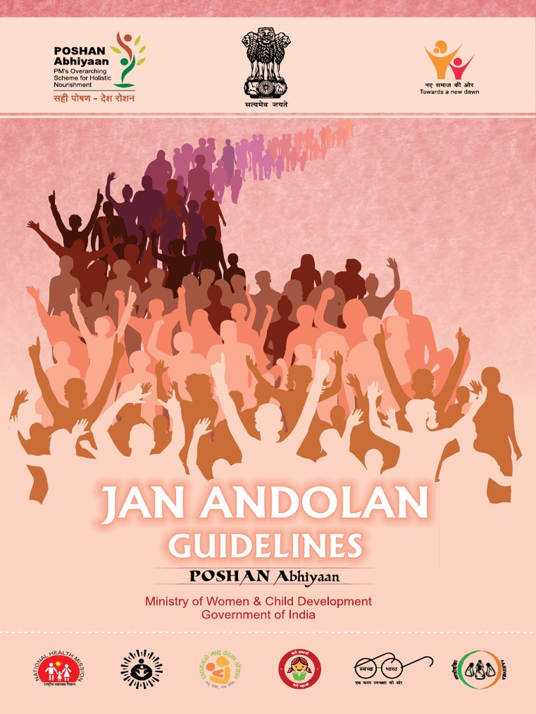 Jan Andolan Guidelines for Nutrition | PDF | Breastfeeding | Mass Media