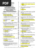 CBRC 2022 LET - ProfEd (DIAGNOSTIC EXAM) | PDF | Educational Assessment | Curriculum