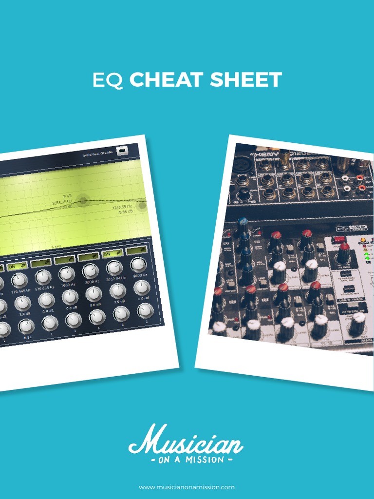 EQ Cheat Sheet PDF | PDF | Equalization (Audio) | Audio Engineering