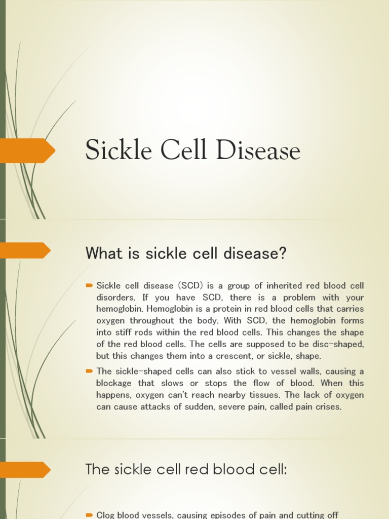 Sickle Cell Disease | PDF