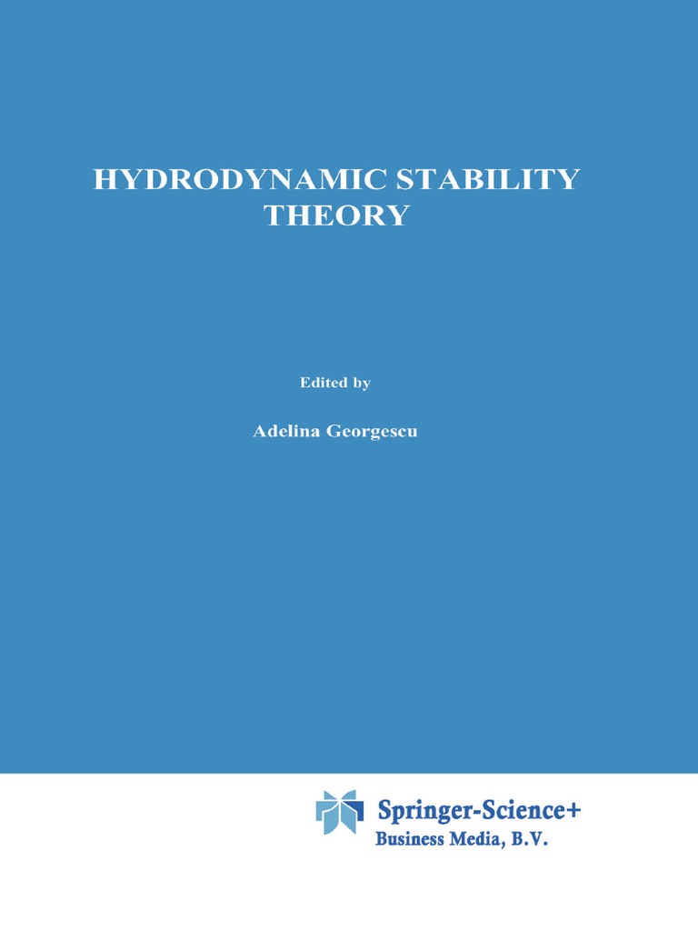 Hydrodynamic Stability Theory | PDF | Fluid Dynamics | Reynolds Number