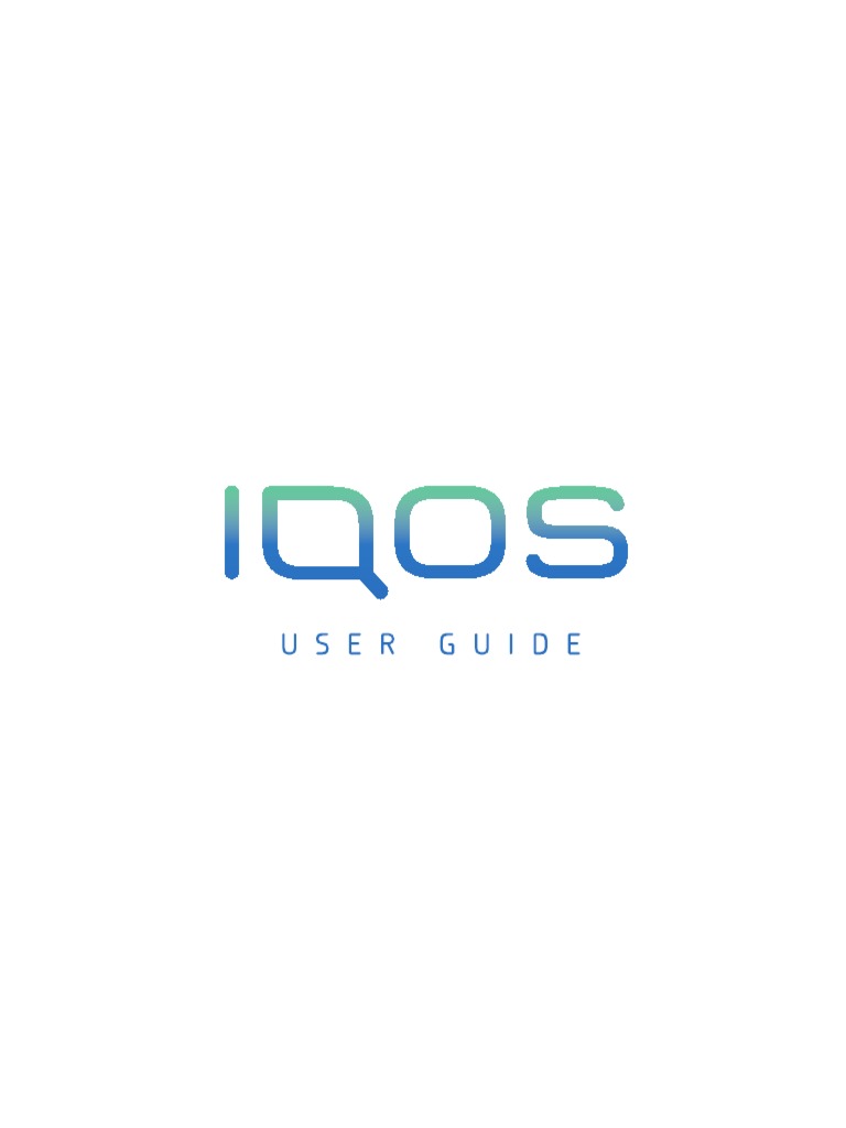 Iqos User Manual PDF | PDF