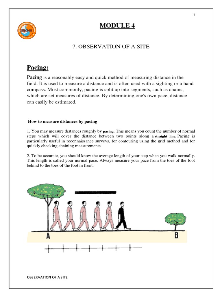 Observation On Site | PDF | Reconnaissance | Surveying