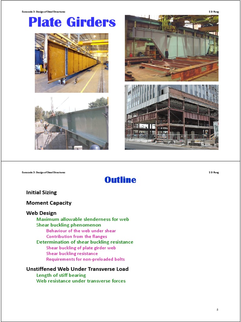 Steel Box Girder | PDF | Beam (Structure) | Buckling