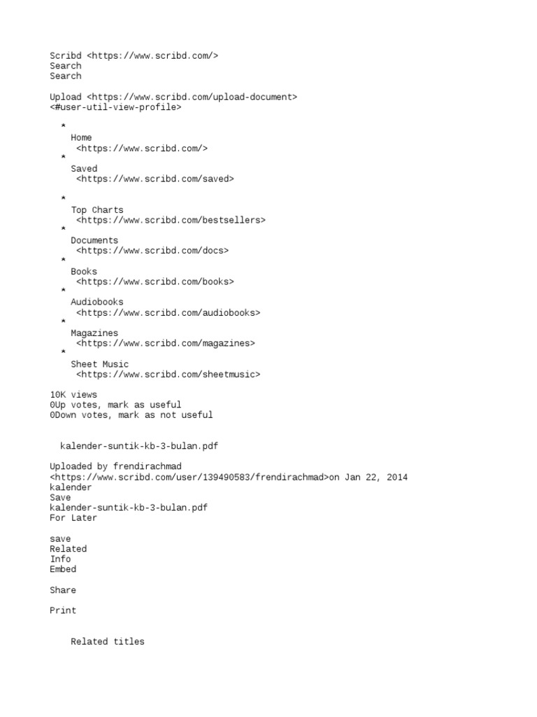 Kalender Suntik KB 3 Bulan | PDF | Web Application | Scribd