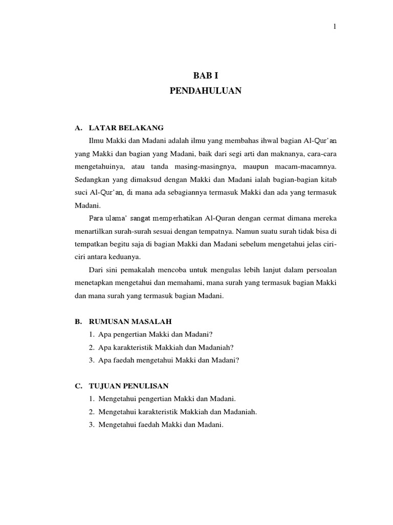Makki Dan Madani | PDF