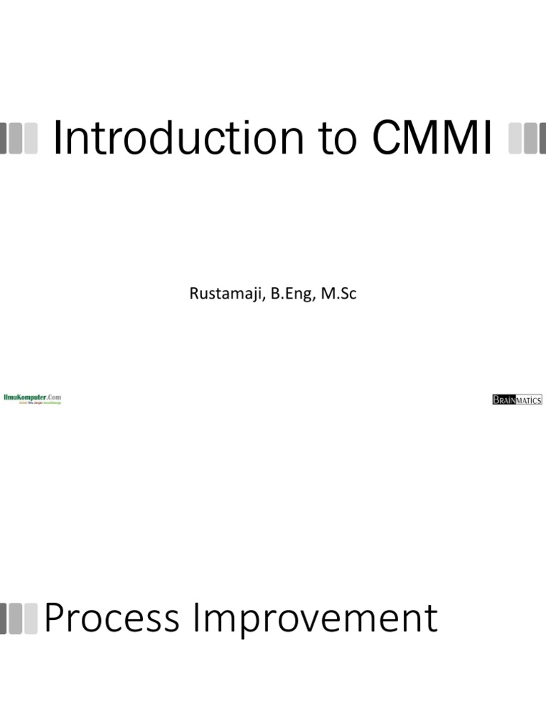 CMMI Overview and Level 2 Insights | PDF | Verification And Validation ...