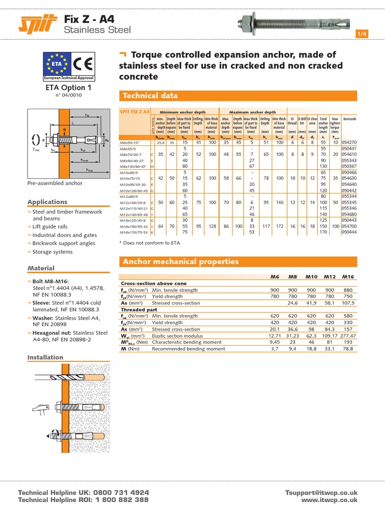 Fix-Z-A4 Stainless Steel Design Guide | PDF | Materials | Building ...