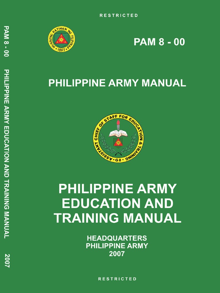 PAM 8-00 - PA Education and Training Manual | PDF | Company (Military ...