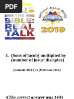 Bible Maths | PDF | Gospel Of Matthew | Book Of Genesis