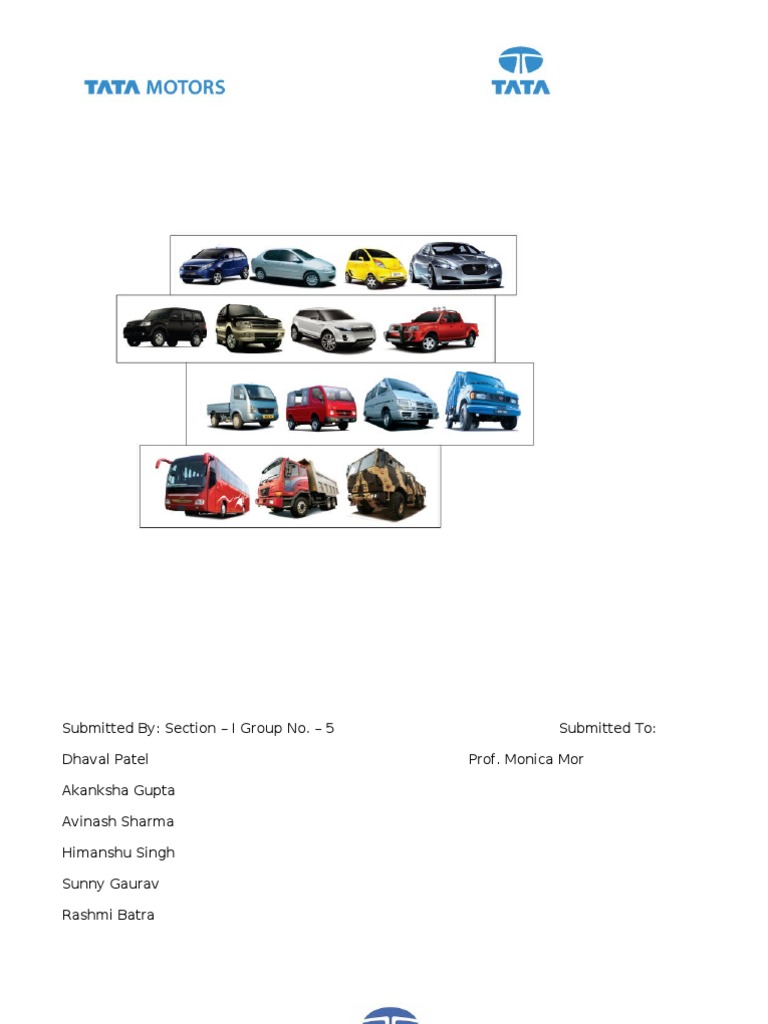 Tata Motors | PDF | Vehicles | Business Economics