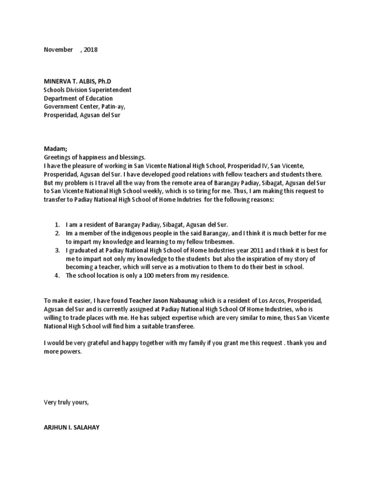 Swap Letter | PDF | Behavior Modification | Schools