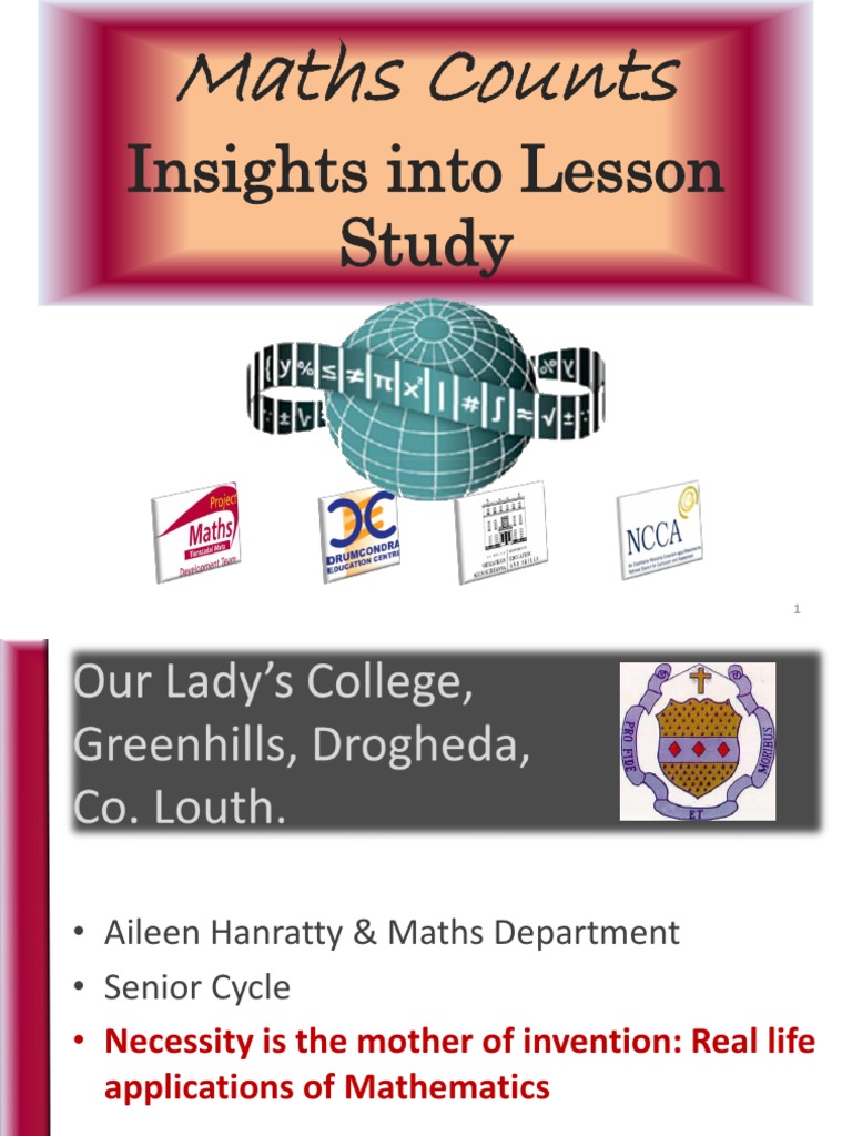 Insights Into Lesson Study: Maths Counts | PDF | Area | Teaching ...