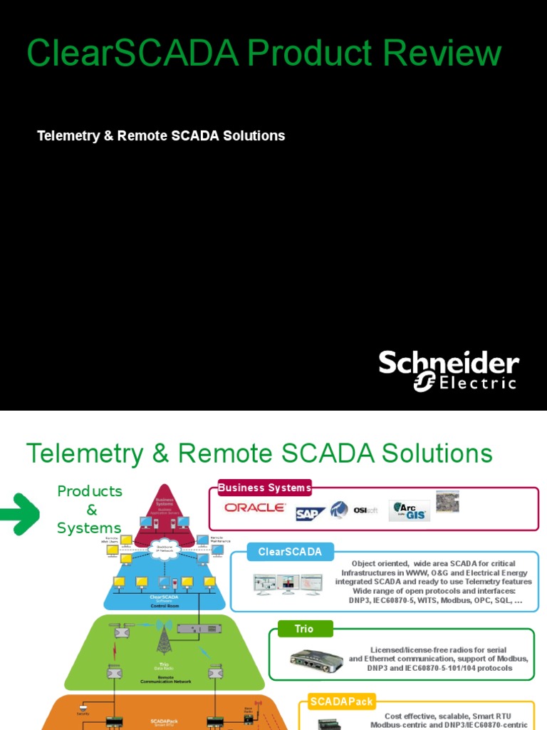 Clearscada Product Review: Telemetry & Remote Scada Solutions | PDF | Scada | Telemetry