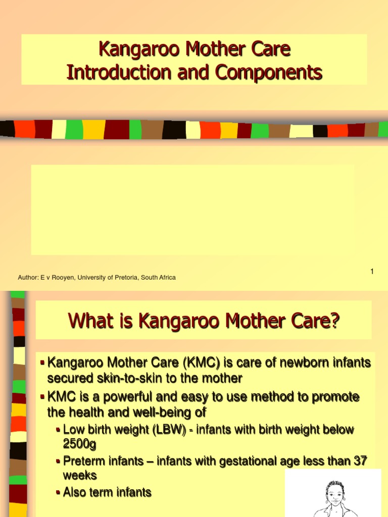 A. KMC Introduction Components Benefits | PDF | Human Life Stages ...