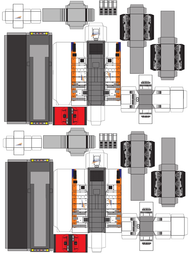 Paper Craft Kereta API | PDF