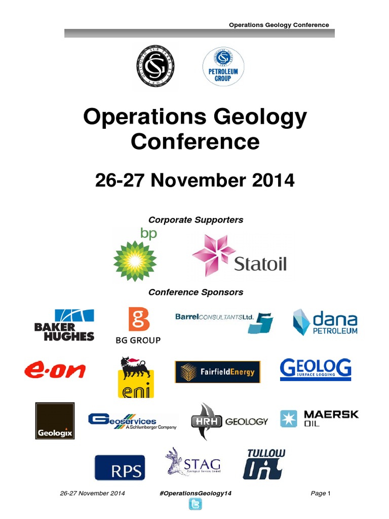 Operations Geology | PDF | Oil Well | Petroleum Reservoir