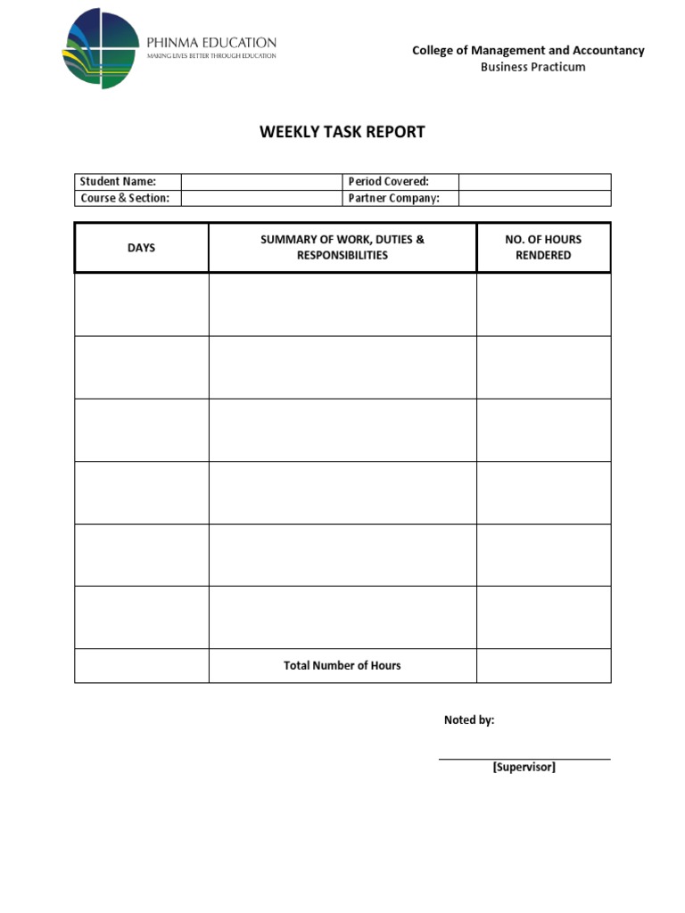Student Business Practicum Report | PDF