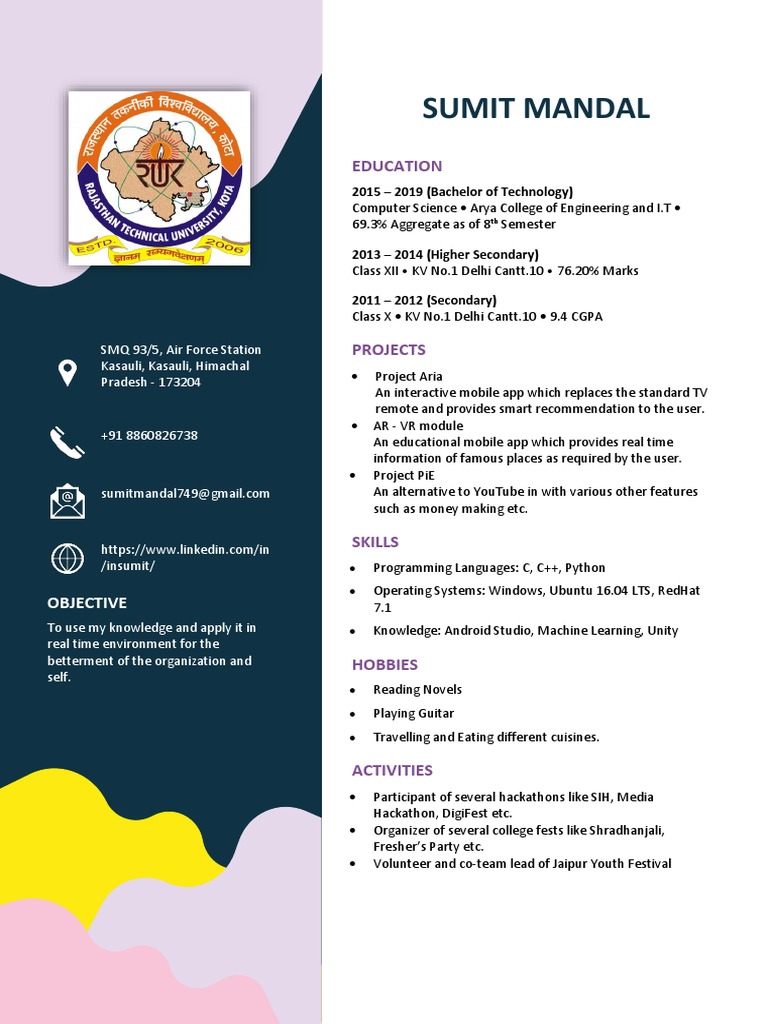 Resume Tech | PDF | Software | Computing