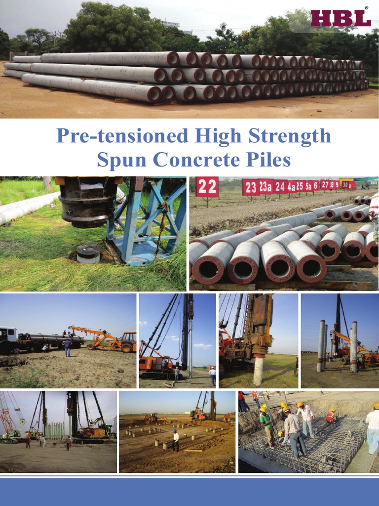 Spun Concrete Piles Product Leaflet | PDF | Deep Foundation | Building ...