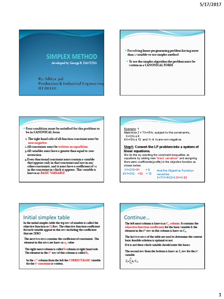 Transportation Problem Pdf Linear Programming Mathematical