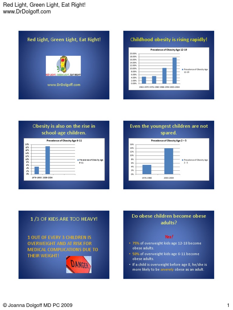 DR Dolgoff Handout 2010 | PDF | Obesity | Diabetes
