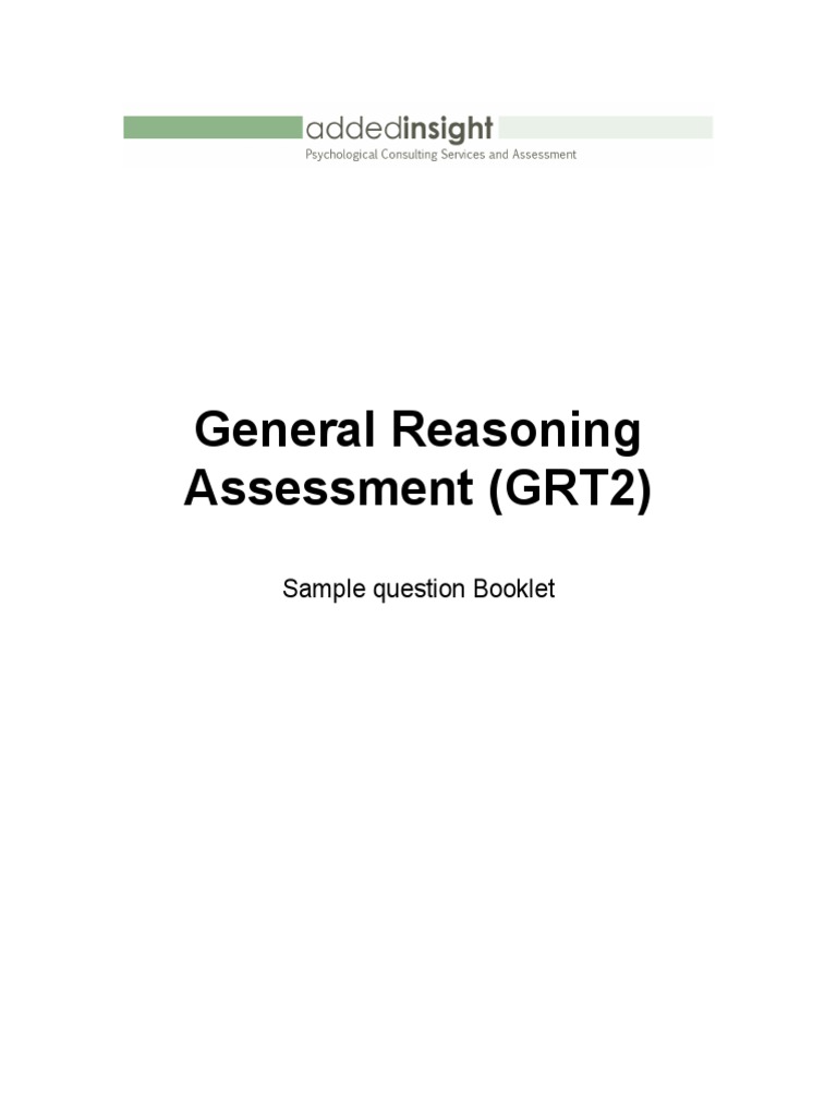 GRT2 Samples | PDF | Neuroscience | Behavioural Sciences