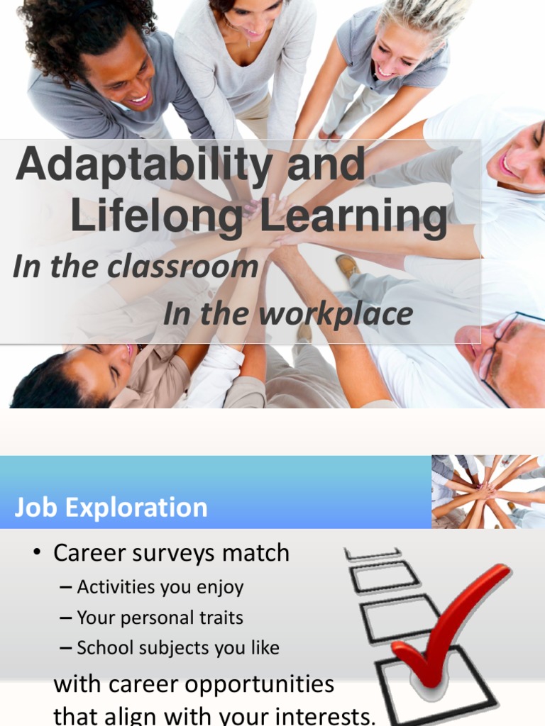 Adaptability and Lifelong Learning: Key to Career Success | PDF ...
