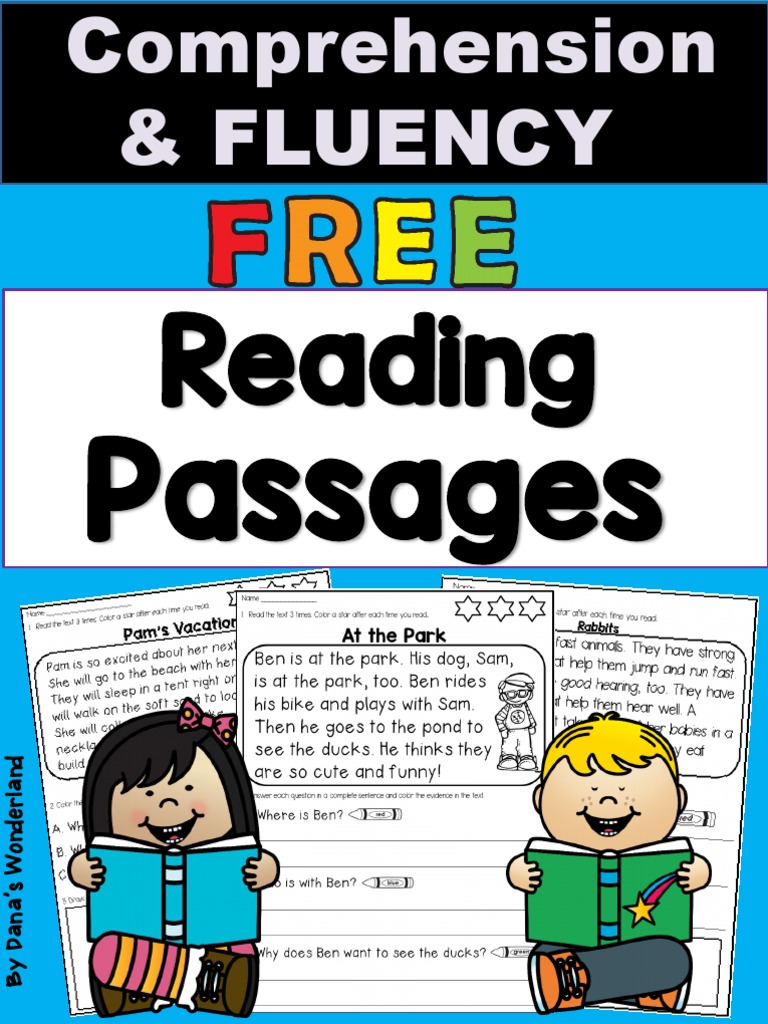 FreeReadingComprehensionPassages PDF | PDF | Rabbit