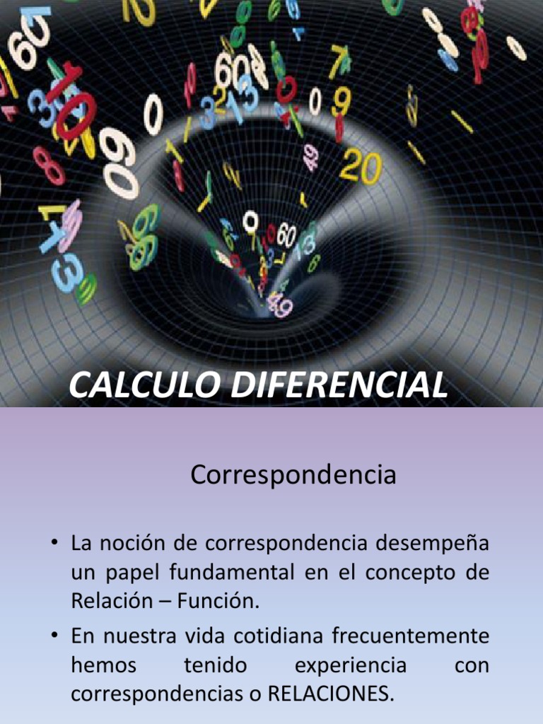 Cálculo Diferencial | PDF | Función (Matemáticas) | Objetos matemáticos
