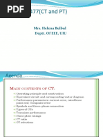 CT Ratio Error Analysis for Accuracy Classes | PDF | Accuracy And ...