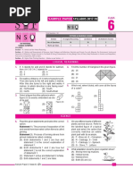 ANswer Key - PWNSAT - Sample Paper - Class-7 | PDF