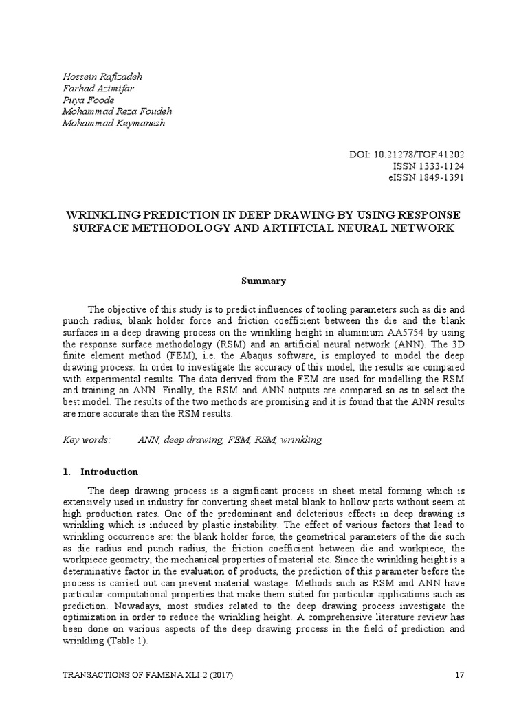 P02S V41No2Y2017 PDF | PDF | Artificial Neural Network | Sensitivity Analysis