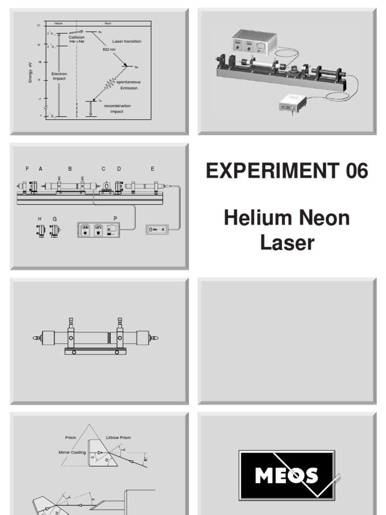 Exp 06 | PDF | Laser | Spectral Line