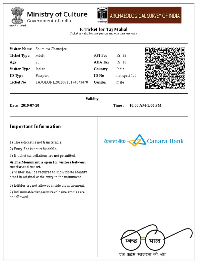 Tickets | PDF | Official Documents | Government And Personhood