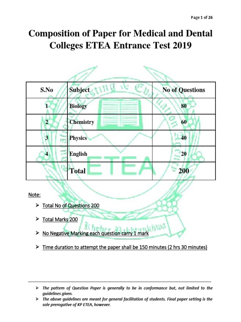 Paper Composition of Medical Entrance Test 2019 | PDF | Gases | Inductance