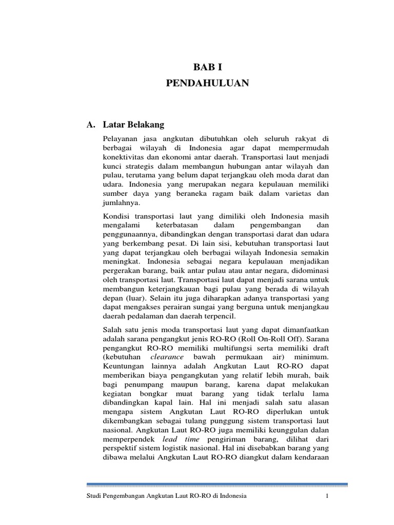 Laporan Akhir Bab 1-6 | PDF