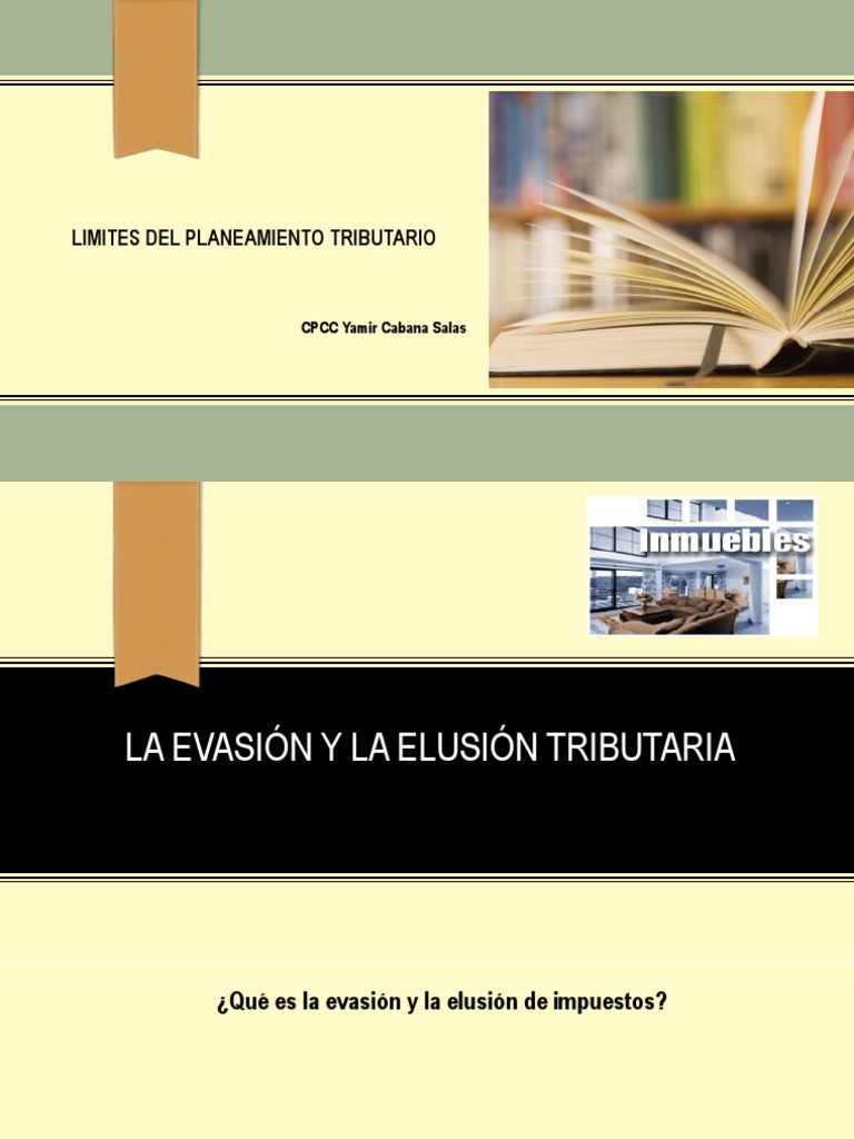 Evasion Elusion | PDF | Evasión de impuestos | Evasión de impuestos