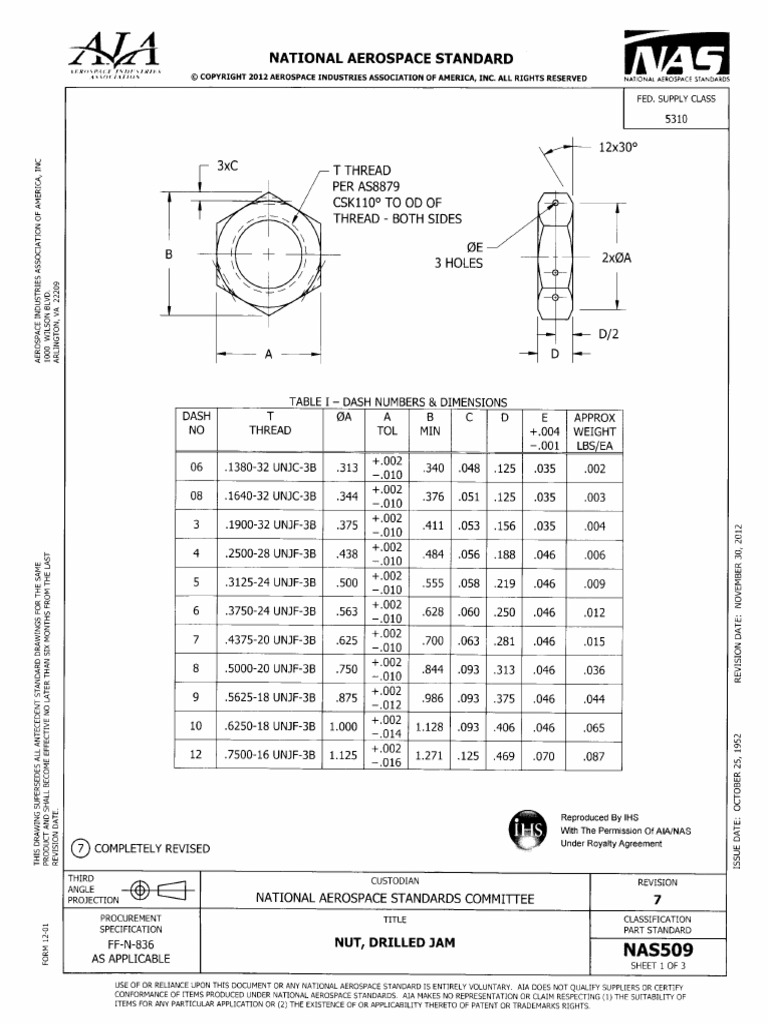 Nas 509 | PDF | Mechanical Engineering | Business