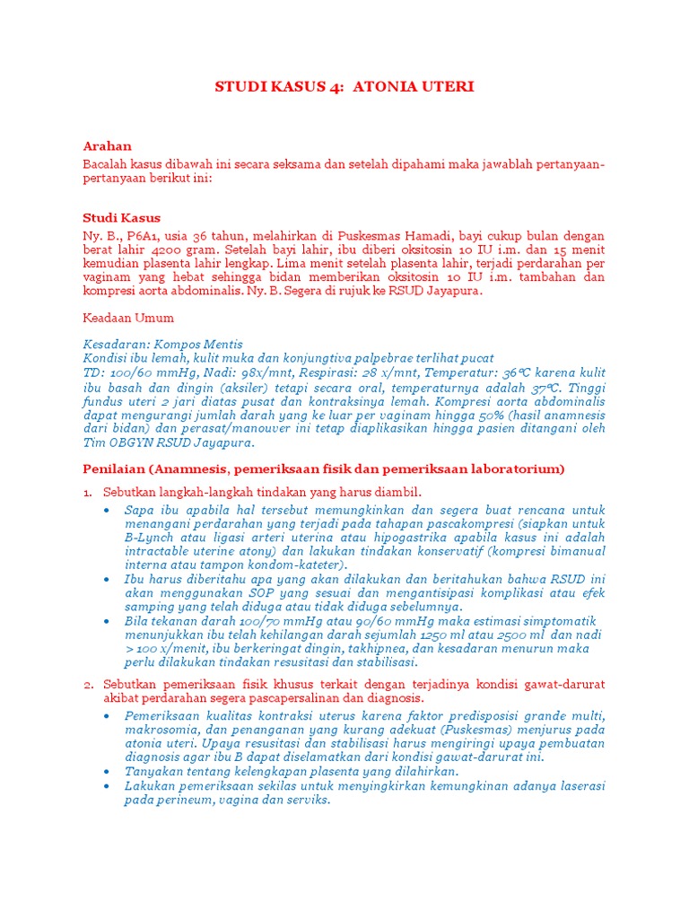 Soal Osce Obgyn | PDF