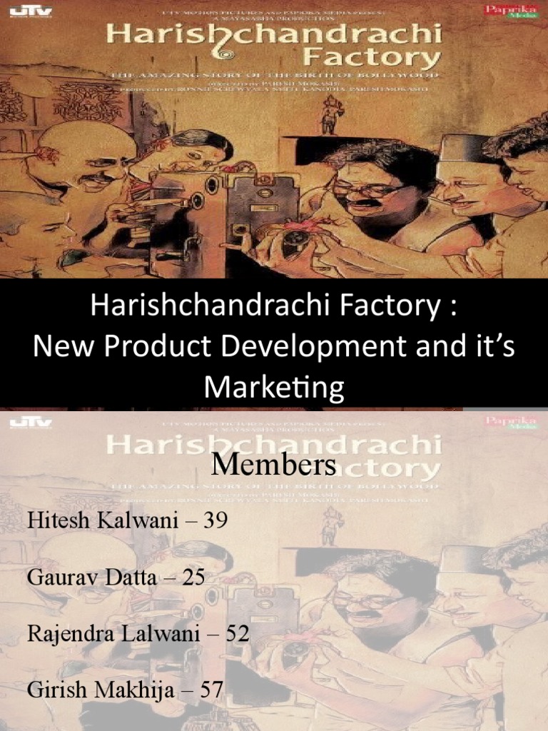Harishchandrachi Factory: New Product Development and It's Marketing ...