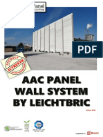 Installation Manual: Starken AAC Vertical Panel | PDF | Wall | Concrete