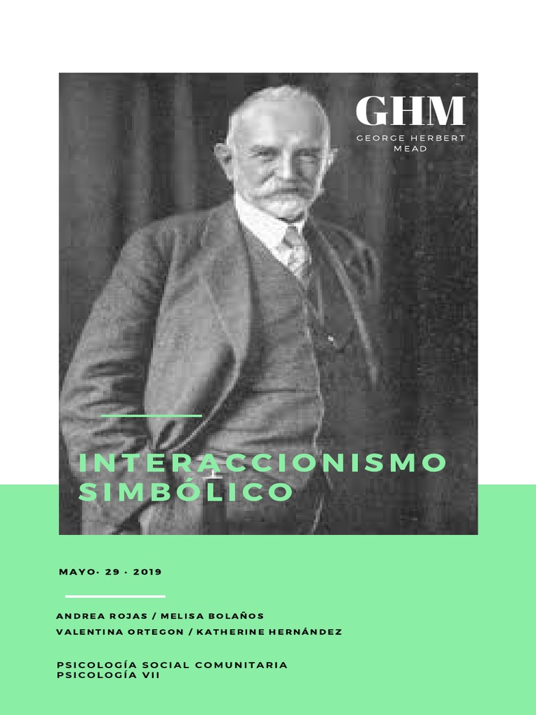 Interaccionismo Simbólico | PDF | Sociología | Sicología