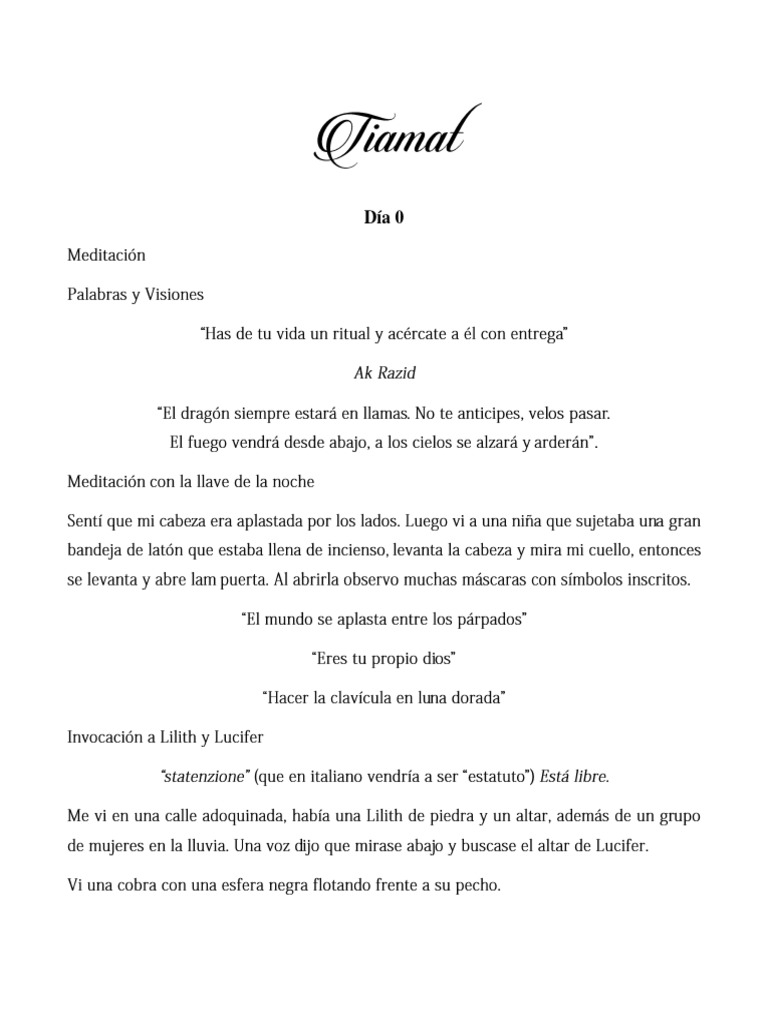 Tiamat | PDF | Libros para adolescentes