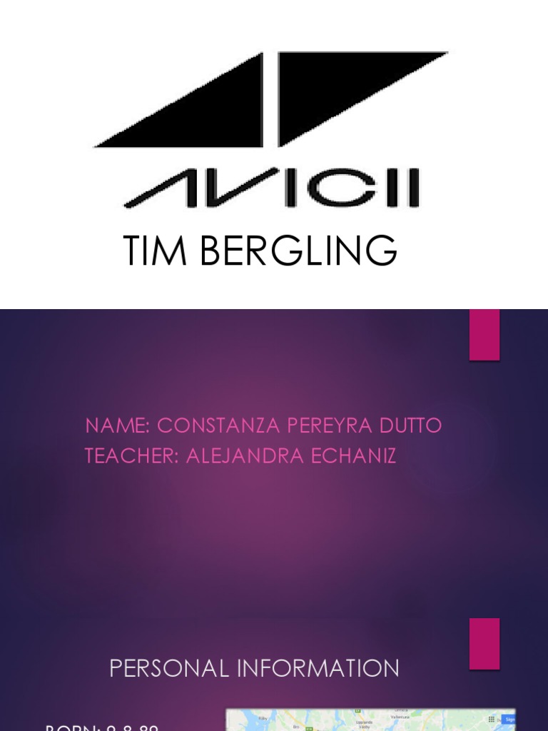 Tim Bergling biography and career highlights | PDF