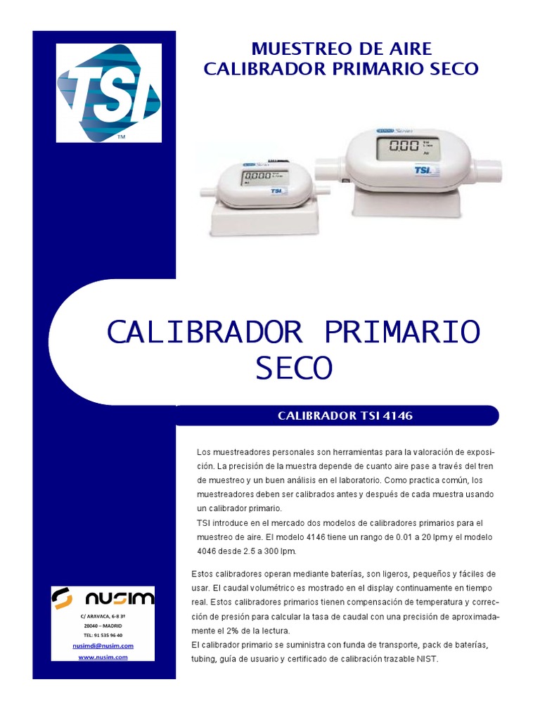Calibrador Tsi 4146 | PDF